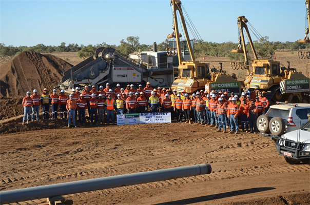 Northern Gas Pipeline Construction Complete | Mirage News